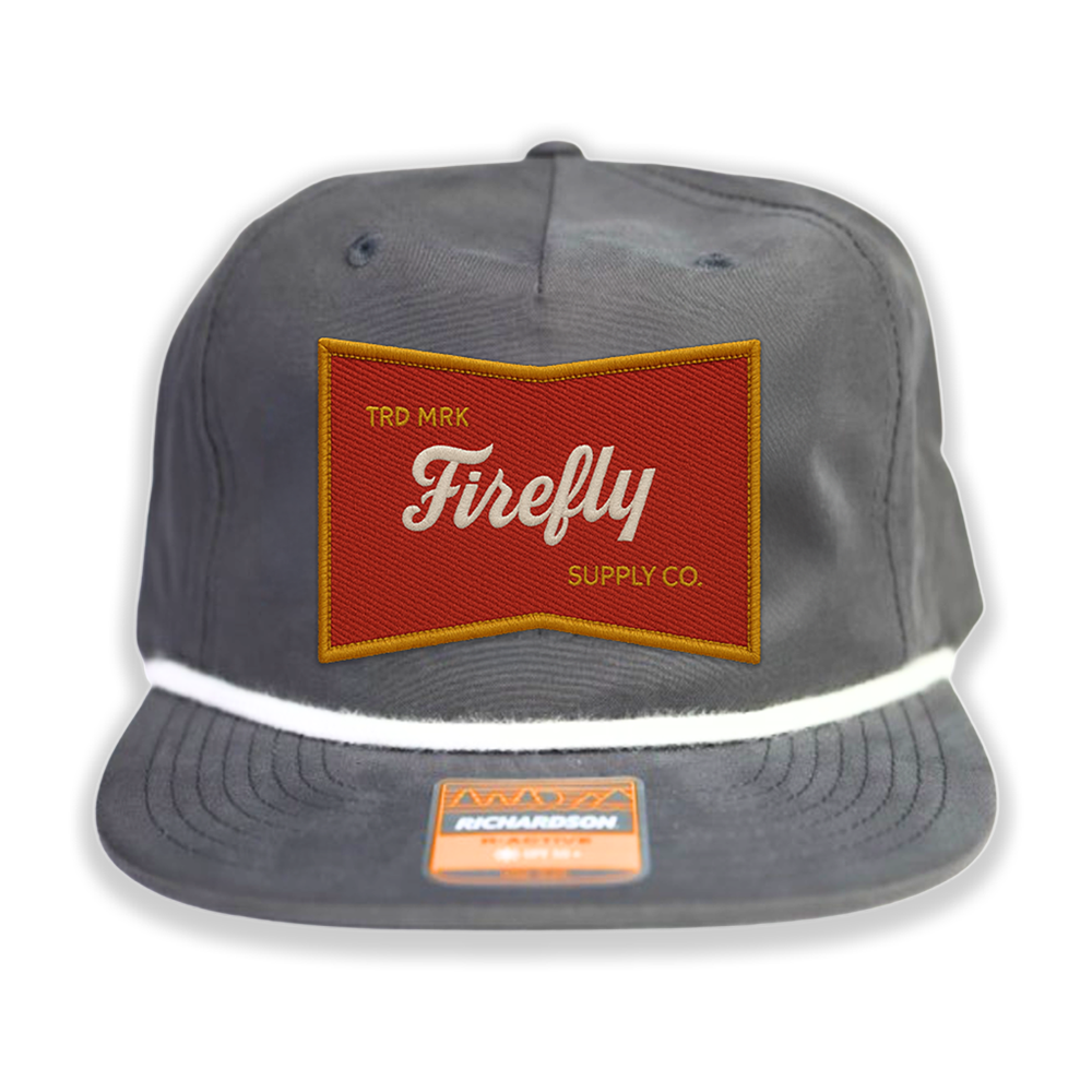 Richardson Rope Hat - Charcoal - CEC