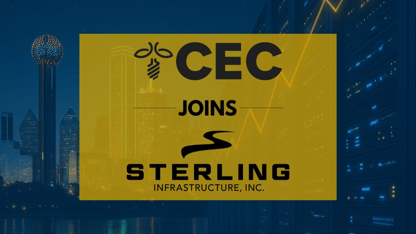 CEC Facilities Group Joins Sterling Infrastructure to Expand Mission ...